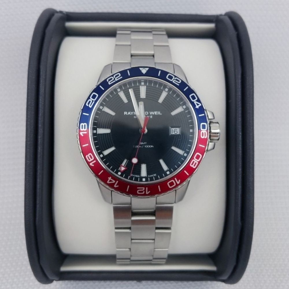 Raymond Weil 300 Tango Gmt Quartz Diver Watch - Gem
